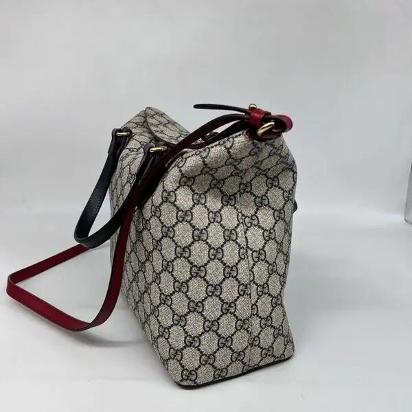 Gucci Monogram Leather Handbag