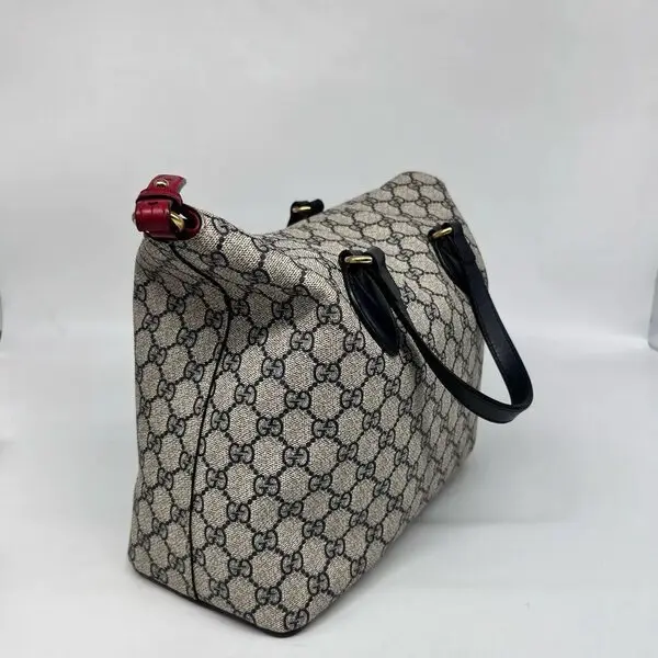 Gucci Monogram Leather Handbag