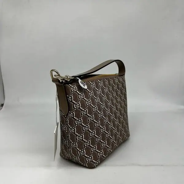 Gucci Monogrammed Leather Bag