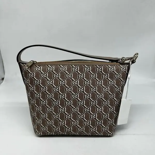 Gucci Monogrammed Leather Bag