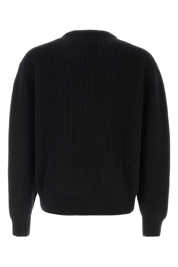 JIL SANDER Wool Sweater - Black