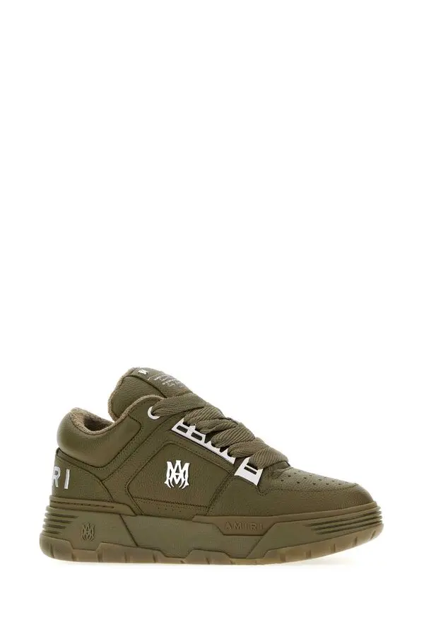 Amiri Army Leather Ma-1 Sneakers - Green