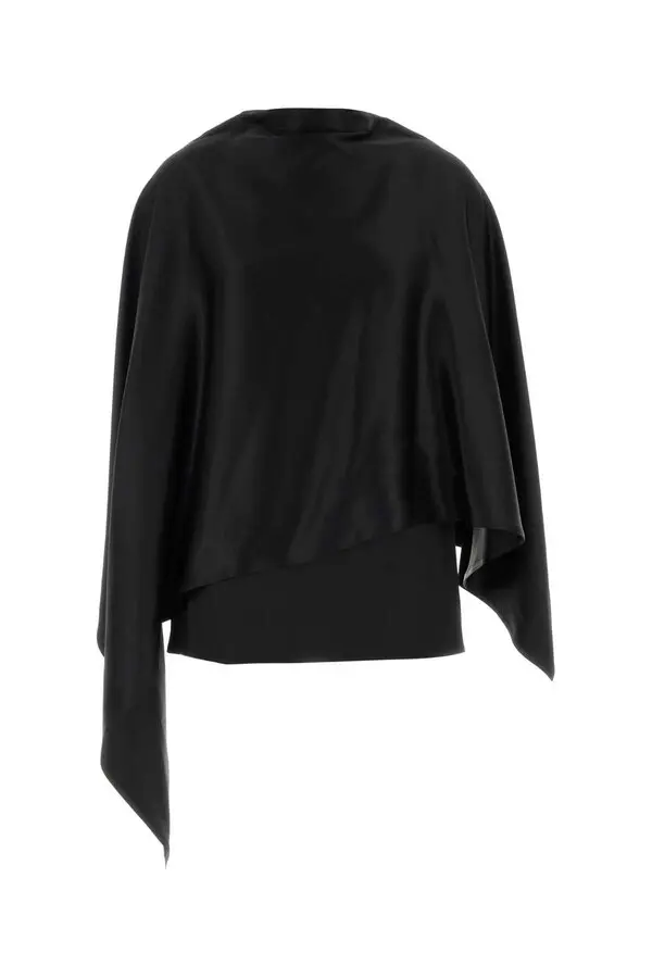 Bottega Veneta Raso Top - Black