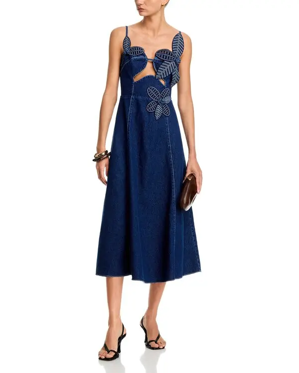 Farm Rio Cotton Flower Dress