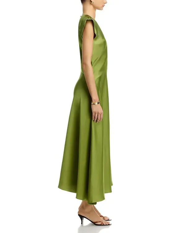 Tanya Taylor Violeta Silk Blend Dress