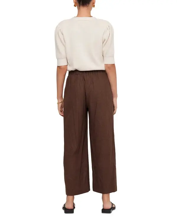 Fifteen Twenty Zora Embroidered Ankle Pants