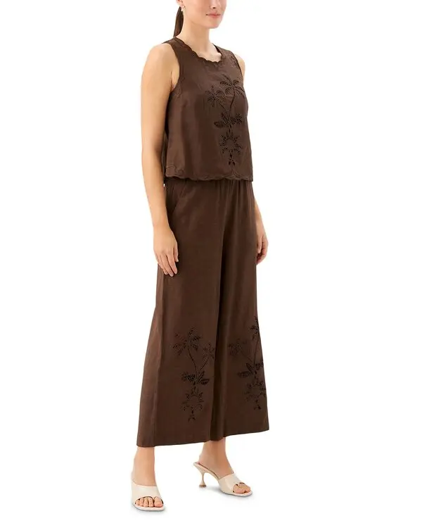 Fifteen Twenty Elina Embroidered Top