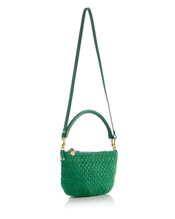 Clare V. Moyen Messenger Woven Leather Bag