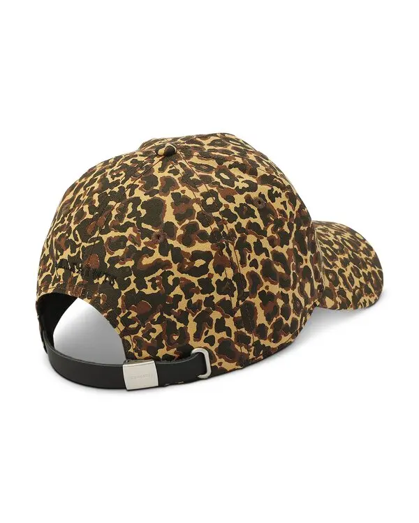 ALLSAINTS Gothic Leopard Print Baseball Cap
