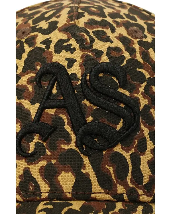 ALLSAINTS Gothic Leopard Print Baseball Cap