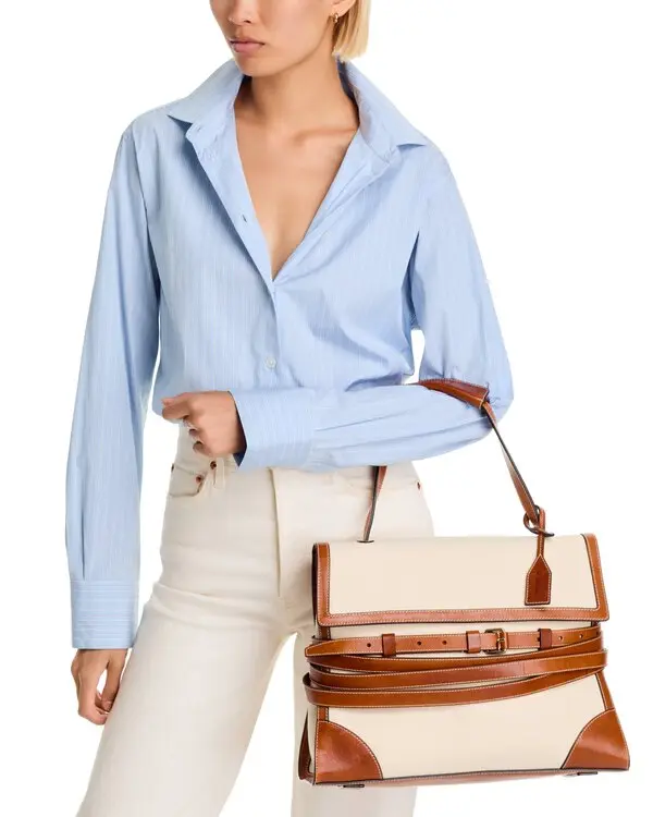 Moschino Tie Me Top Handle Bag