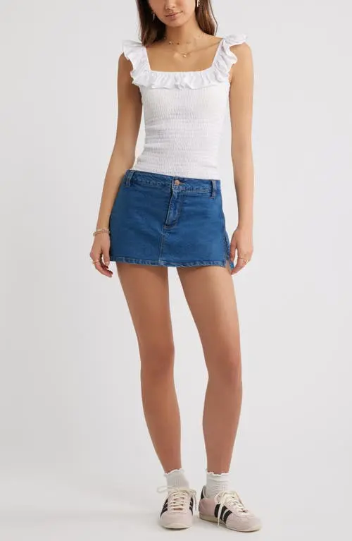 Bp. Side Slit Denim Skort