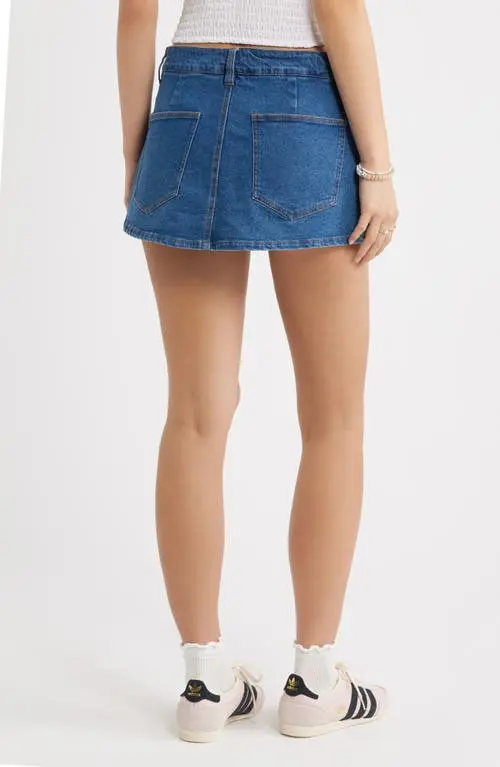 Bp. Side Slit Denim Skort