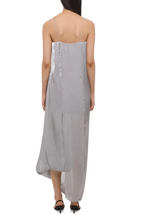 Helmut Lang Fluid Asymmetric Hem Maxi Dress