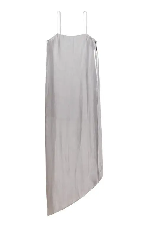 Helmut Lang Fluid Asymmetric Hem Maxi Dress