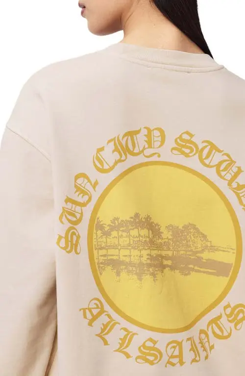 ALLSAINTS Sun City Etta Graphic Sweatshirt