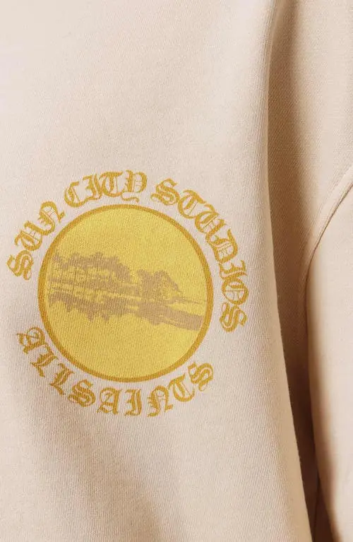 ALLSAINTS Sun City Etta Graphic Sweatshirt