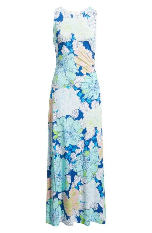 Lilly Pulitzer® Carolita Ruched Sleeveless Maxi Dress