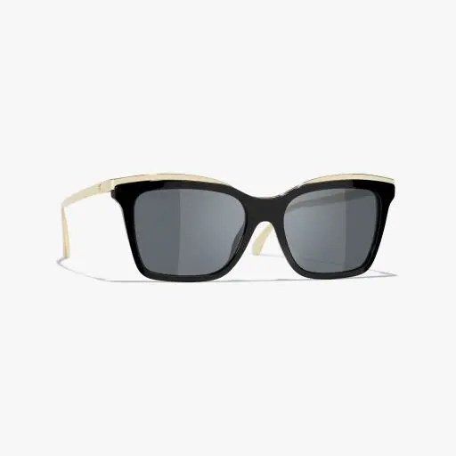 Chanel Butterfly Sunglasses - Black