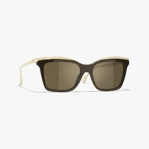 Chanel Butterfly Sunglasses - Brown
