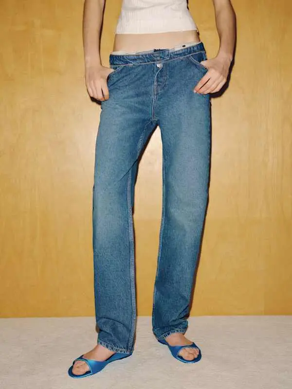 REFORMATION Foster Jean Low-rise Straight Leg Denim