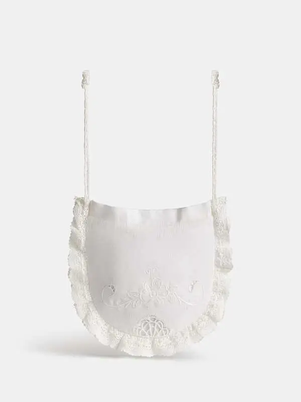 REFORMATION Silver Bell Bag Lace