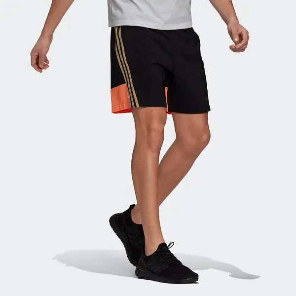 Adidas Colorblock Stripe Sports Shorts