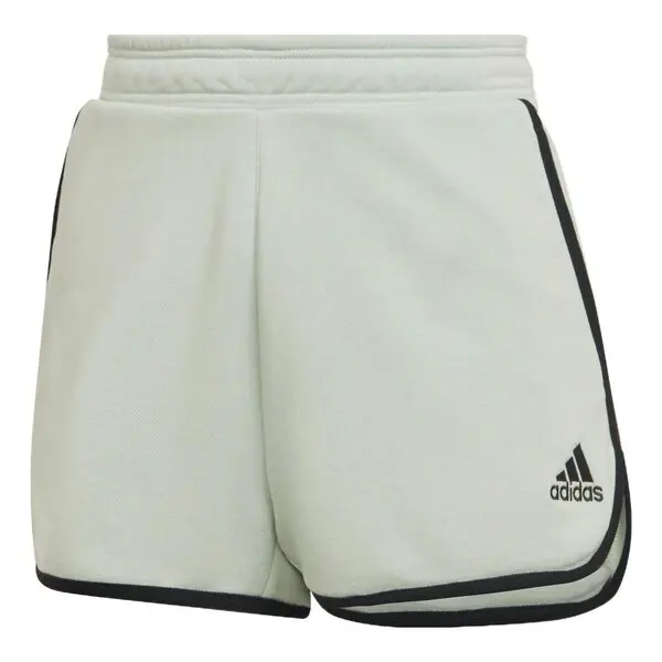 Adidas French Terry High-rise Shorts - Teal