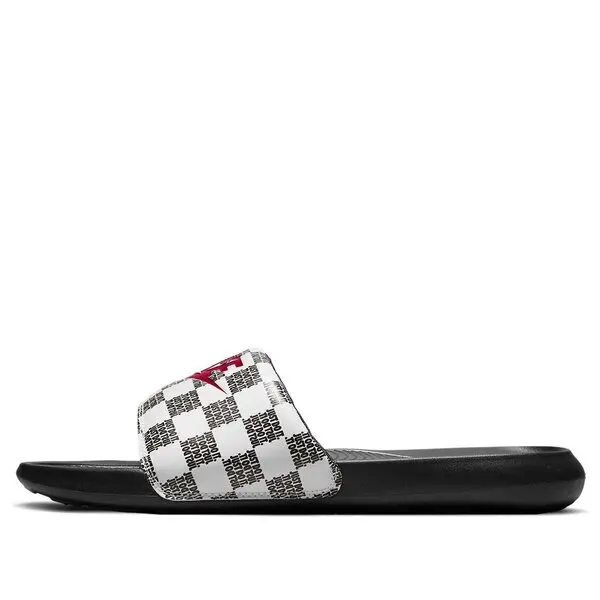 Nike Victori One Slipper - Black/white/red