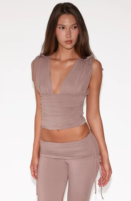 TIGER MIST Halona Flare Leg Jersey Pants