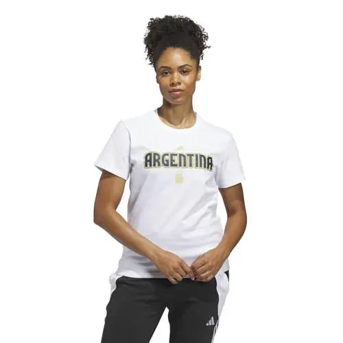 Adidas Argentina National Team Graphic T-shirt - White