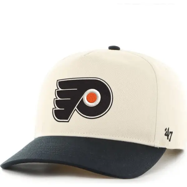 '47 47 Philadelphia Flyers Logo Hitch Adjustable Hat - Cream