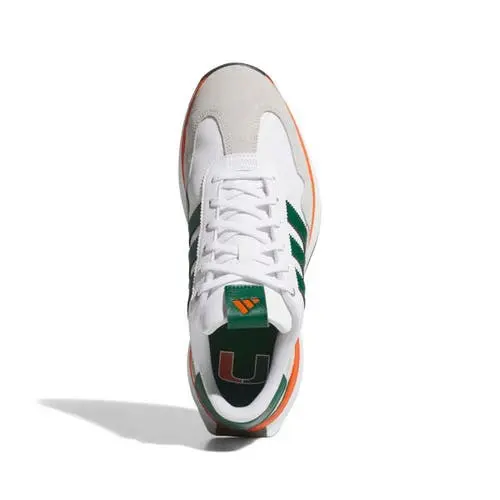 Adidas Miami Hurricanes Textile Spikeless Golf Shoes