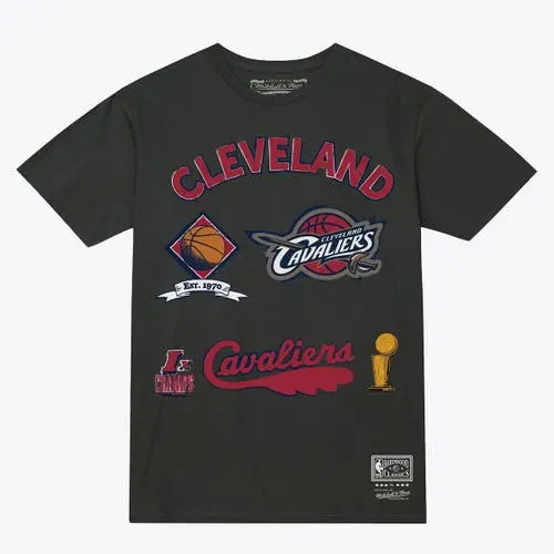 Mitchell & Ness Cleveland Cavaliers Hardwood Classics Legacy Defined T-shirt