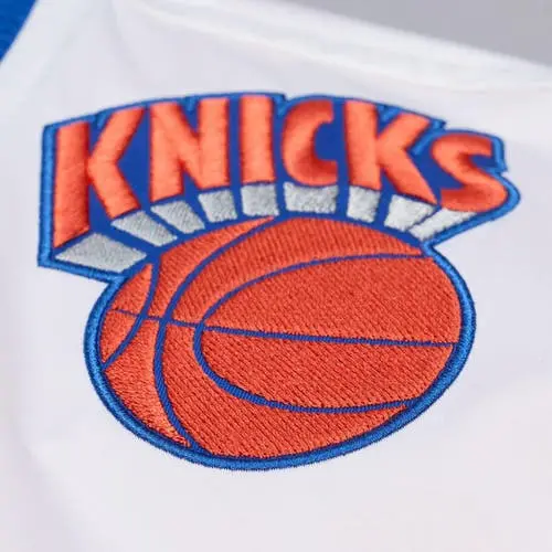 Mitchell & Ness New York Knicks Hardwood Classics Lightweight Satin Full-snap Jacket