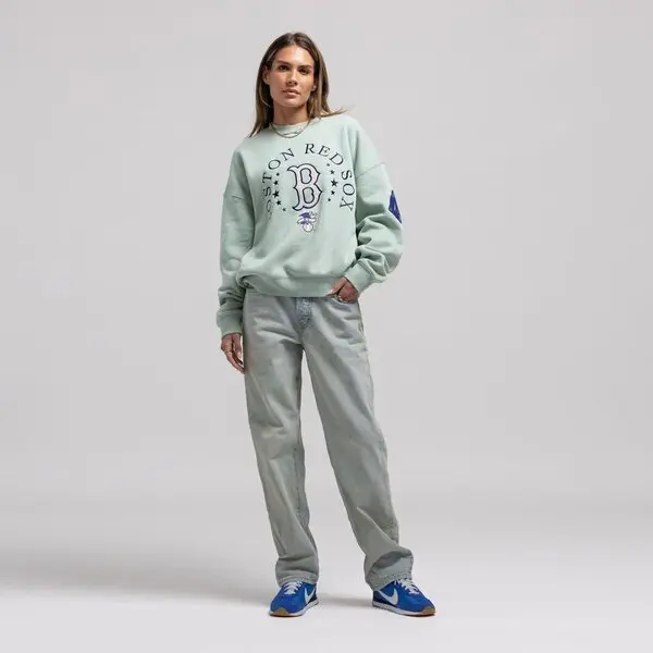 Mitchell & Ness Boston Red Sox Yacht Rock Sweatshirt - Green