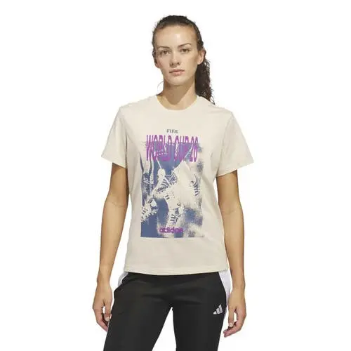 Adidas 2026 Fifa World Cup Concert Series Game Day T-shirt - Beige