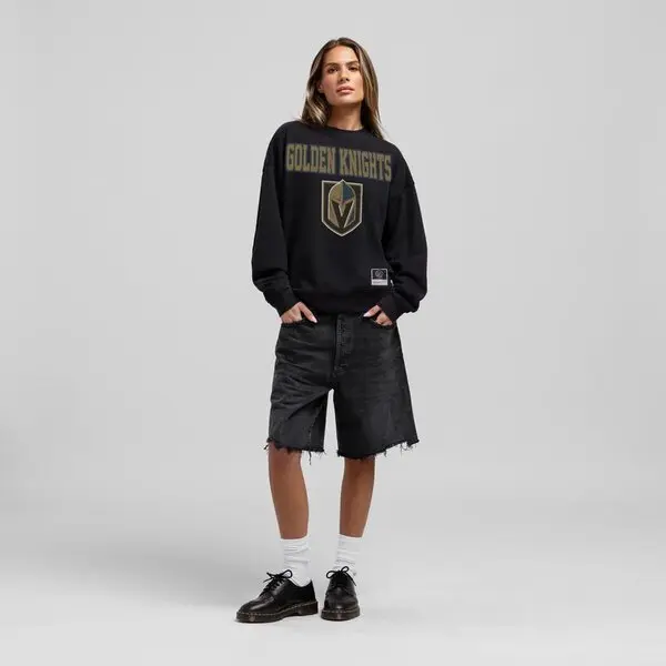 Mitchell & Ness Vegas Golden Knights Core Oversized Sweatshirt