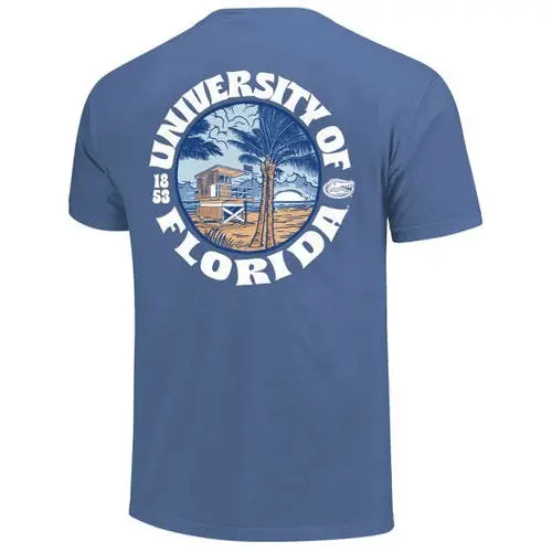 IMAGE ONE Florida Gators Comfort Colors Thick Lined Landscape T-shirt