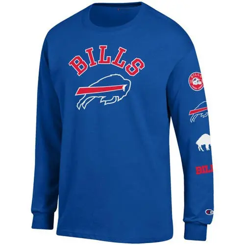 Champion Buffalo Bills Seal Long Sleeve T-shirt - Royal