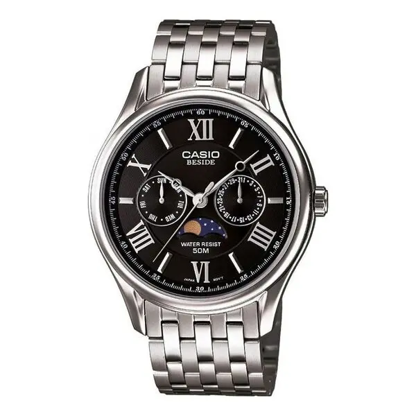 Casio Quartz Watch With Stainless Steel Band - Default Color