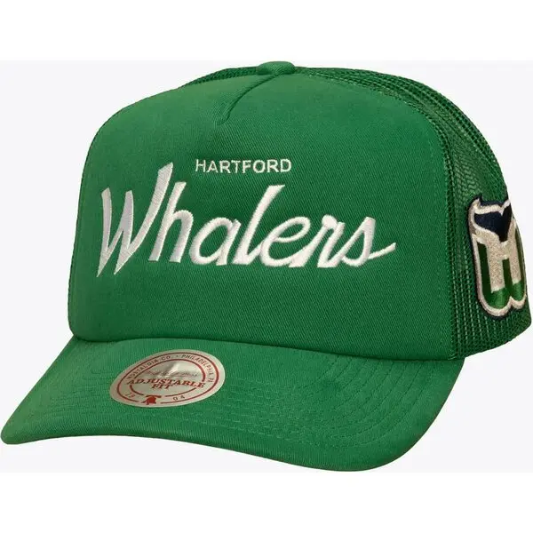 Mitchell & Ness Hartford Whalers Trucker Cap