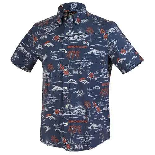 Reyn Spooner Denver Broncos Kekai Performance Button-down Shirt