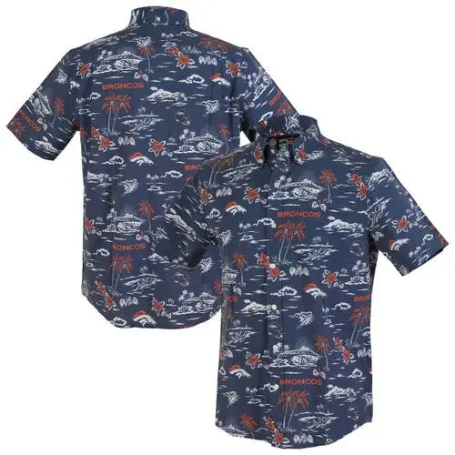 Reyn Spooner Denver Broncos Kekai Performance Button-down Shirt