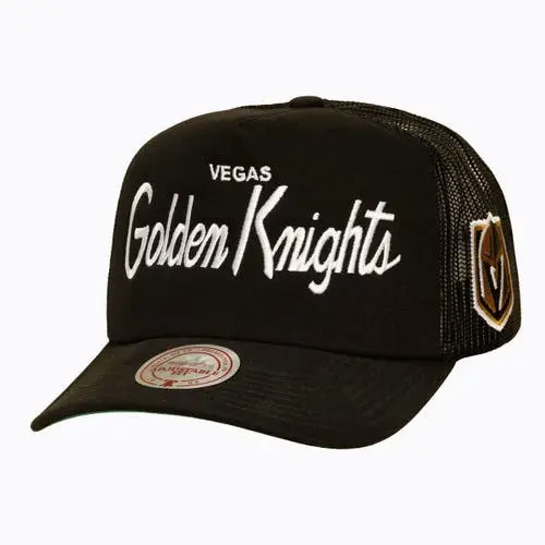 Mitchell & Ness Vegas Golden Knights Trucker Cap