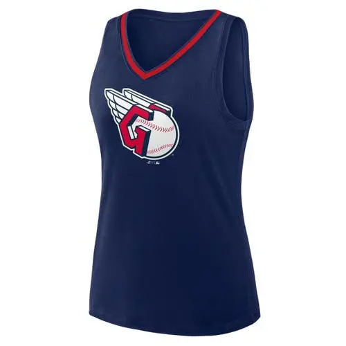 LOGO ATHLETIC Cleveland Guardians V-neck Tank Top