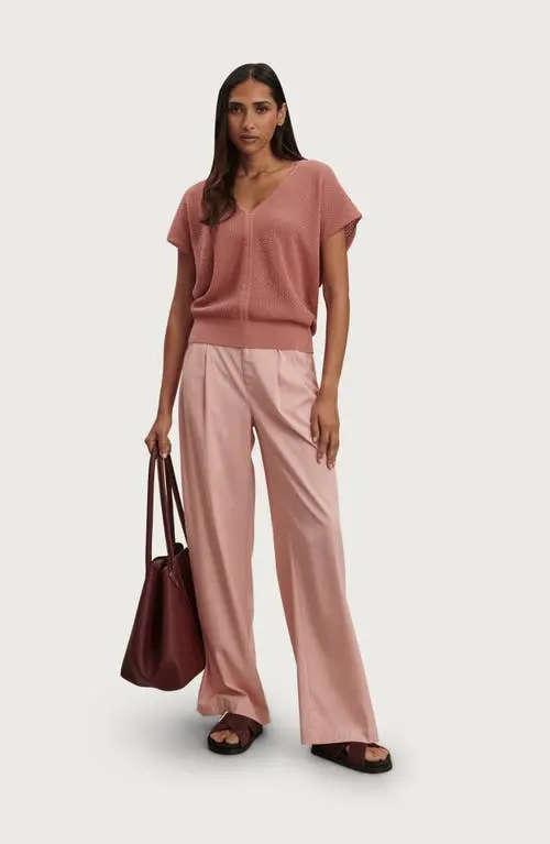 Varley Ashford Knit V-neck Sweater