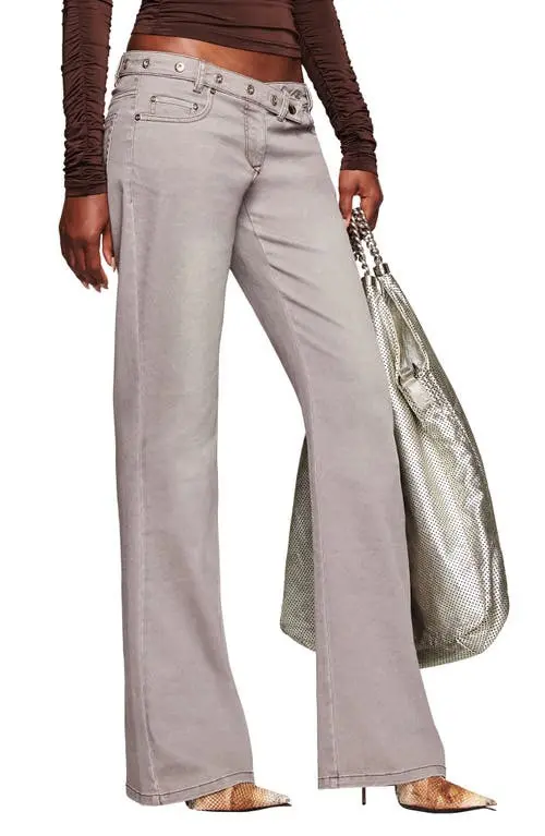 I.AM.GIA Low Rise Flare Leg Pants
