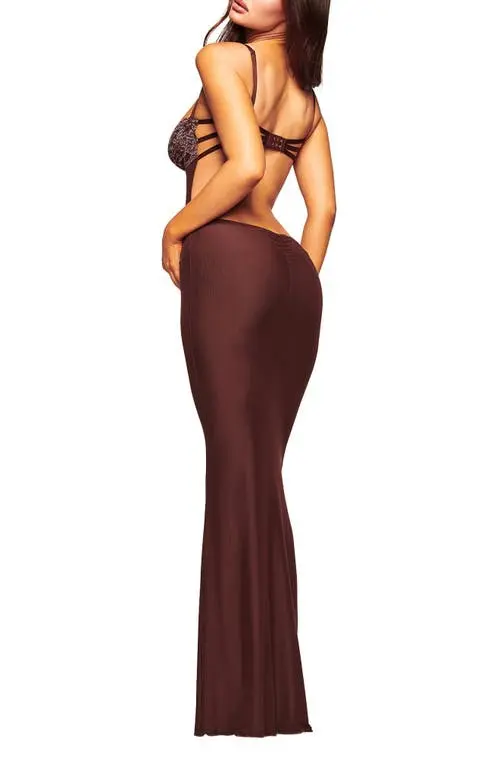 I.AM.GIA Silo Lace Trim Maxi Dress