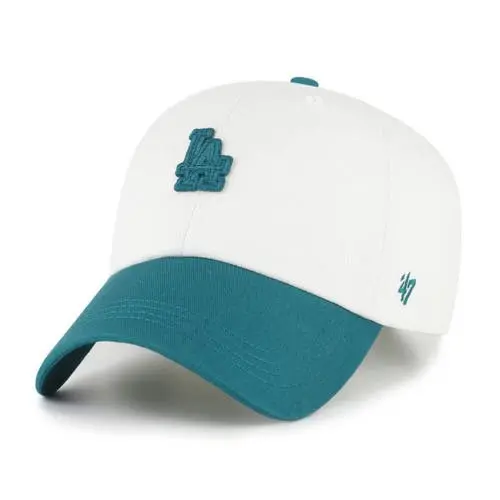 '47 Los Angeles Dodgers Contemporary Tonal Clean Up Adjustable Hat - White